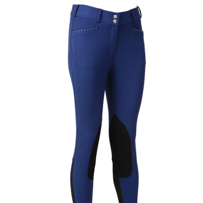 Knee Patch Breech w/Rhinestones - 644100